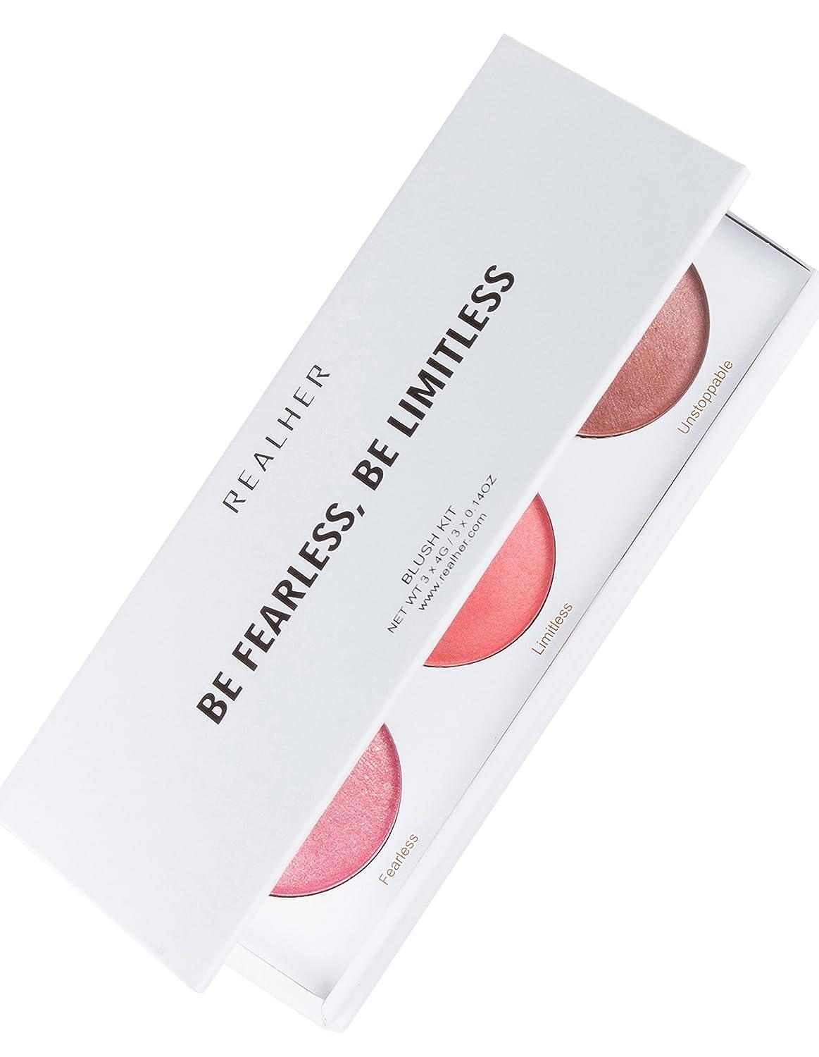 RealHer Everyday Blush Kit: Shimmers, Bronzer, Highlighting Cheek Color ...