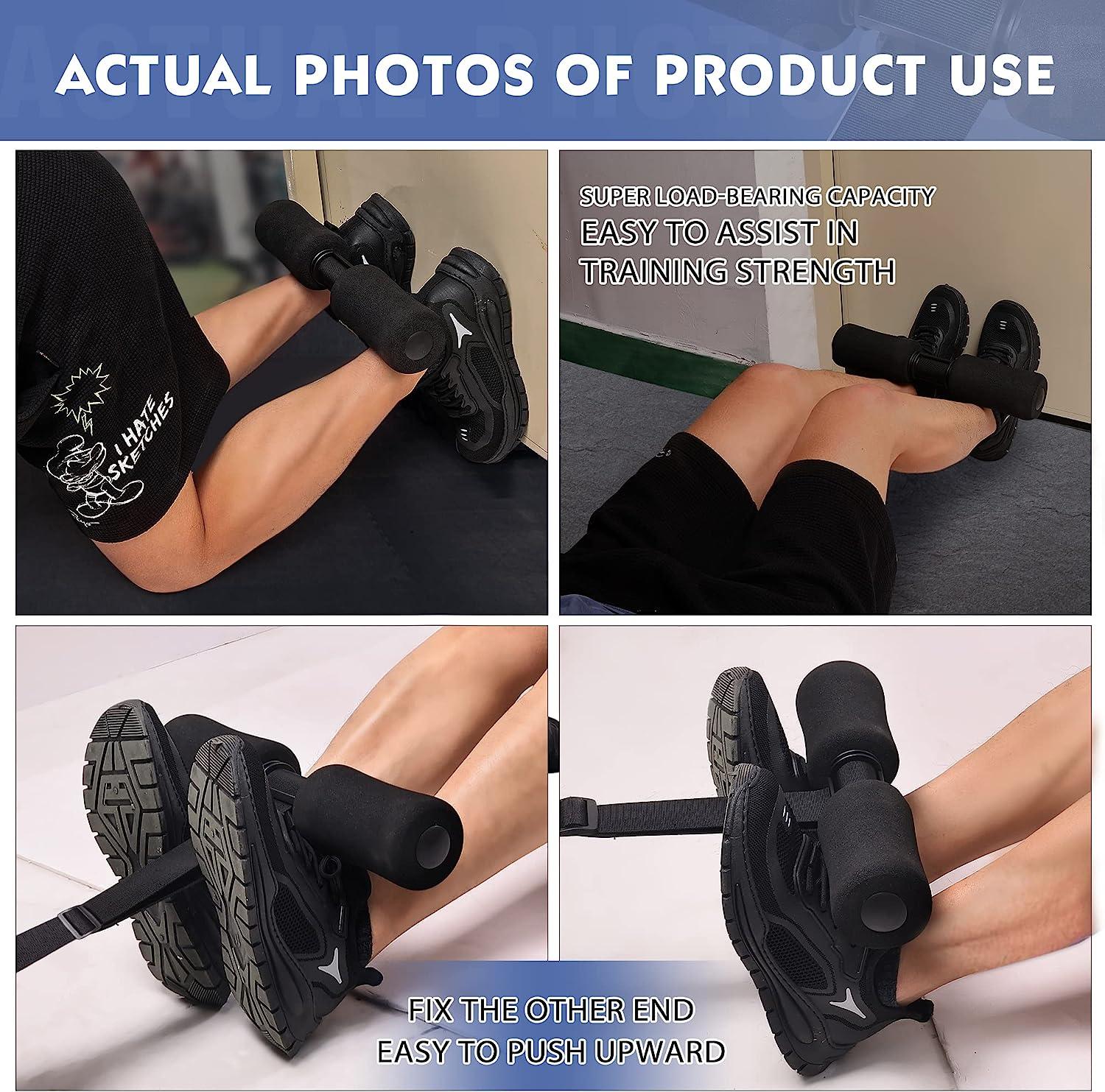 ABSORNY Nordic Curl Strap - Adjustable, 400lb Capacity for Hamstring ...