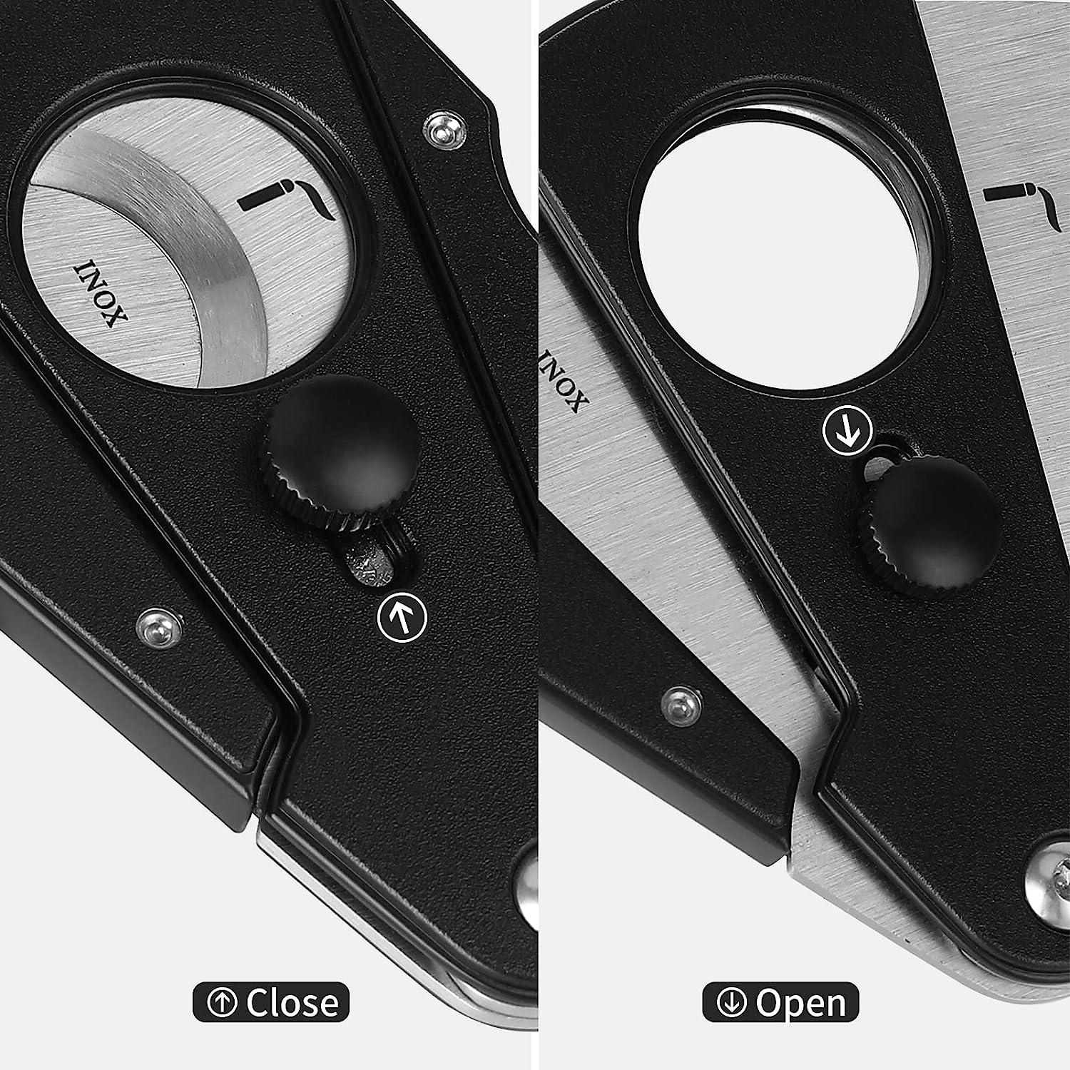 CiTree Double Blade Guillotine Cutter with Safety Lock - Stainless ...