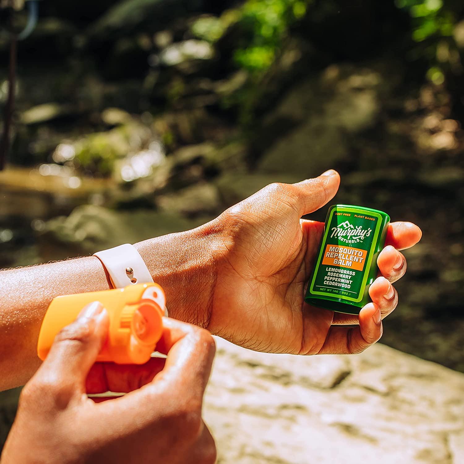 Murphy's Naturals Mosquito Repellent Balm Stick | DEET-Free, Plant ...