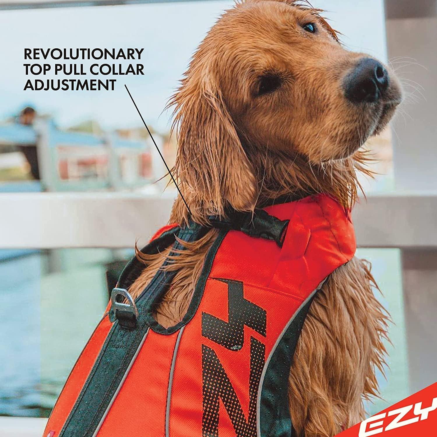 Ezydog Premium Life Jacket for Dogs - DFD X2 Swim Vest for Small Medium & Large Dogs | Rescue ...