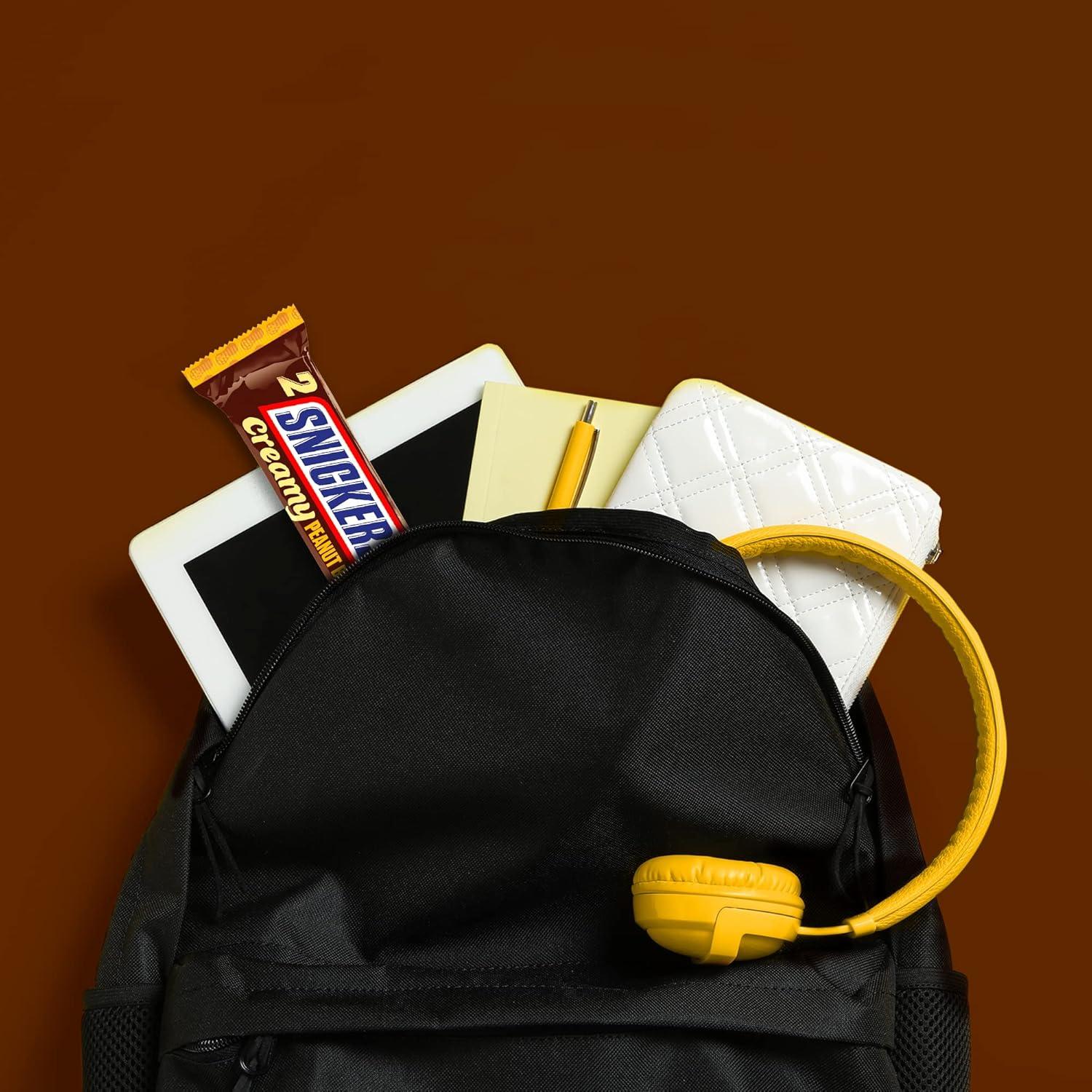 Buy Snickers Creamy Peanut Butter - Milk Chocolate with Peanut Butter ...