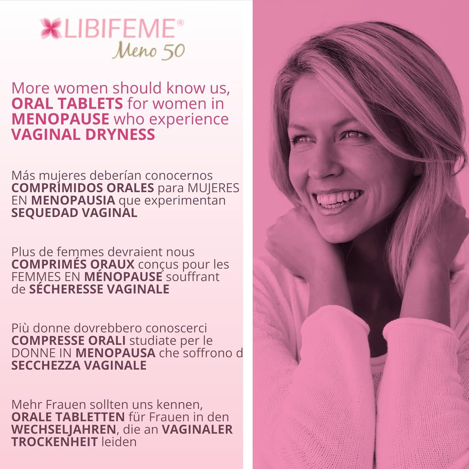 Natural Menopause Tablets - Menobalance for Vaginal Dryness Relief - 1 ...