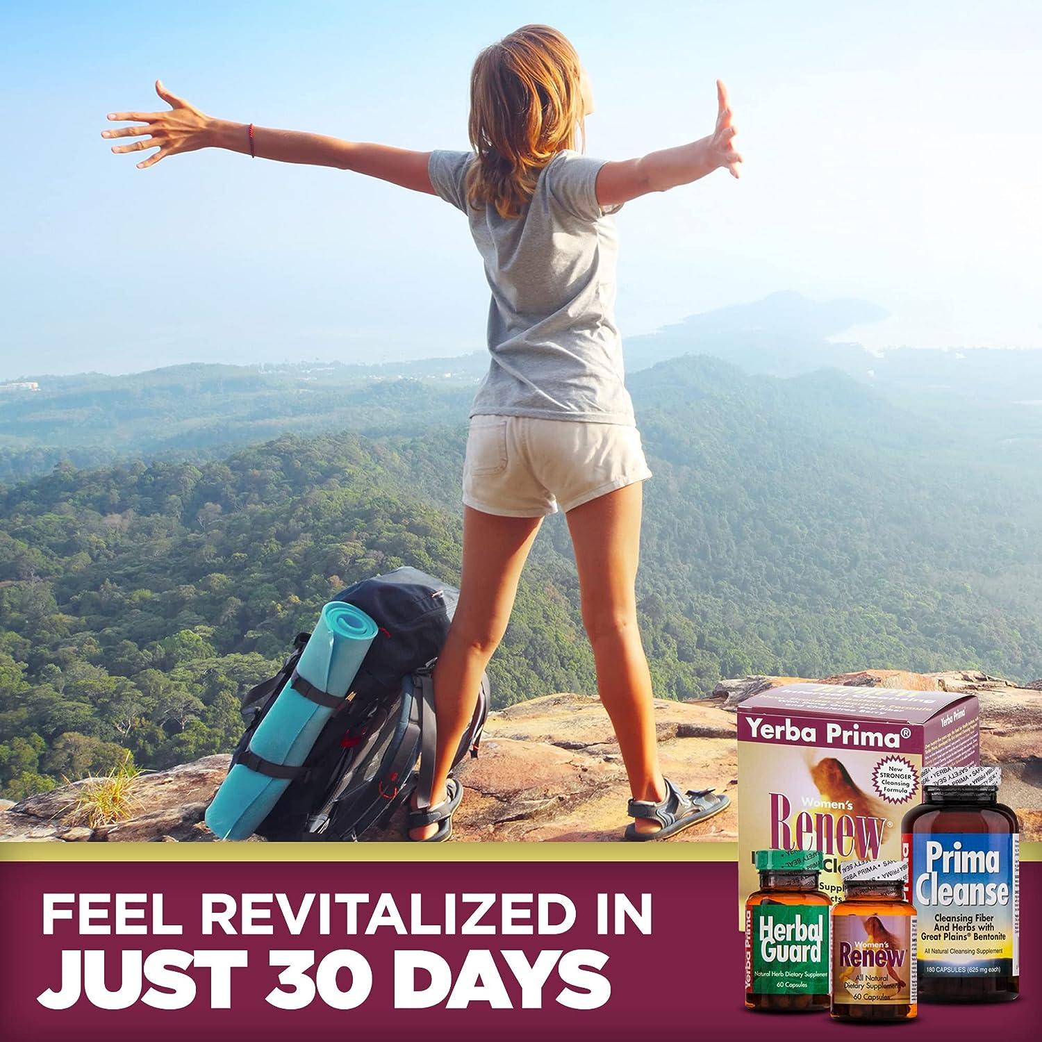 Yerba Prima Women's Renew Internal Cleansing Program - 30 Day Detox ...