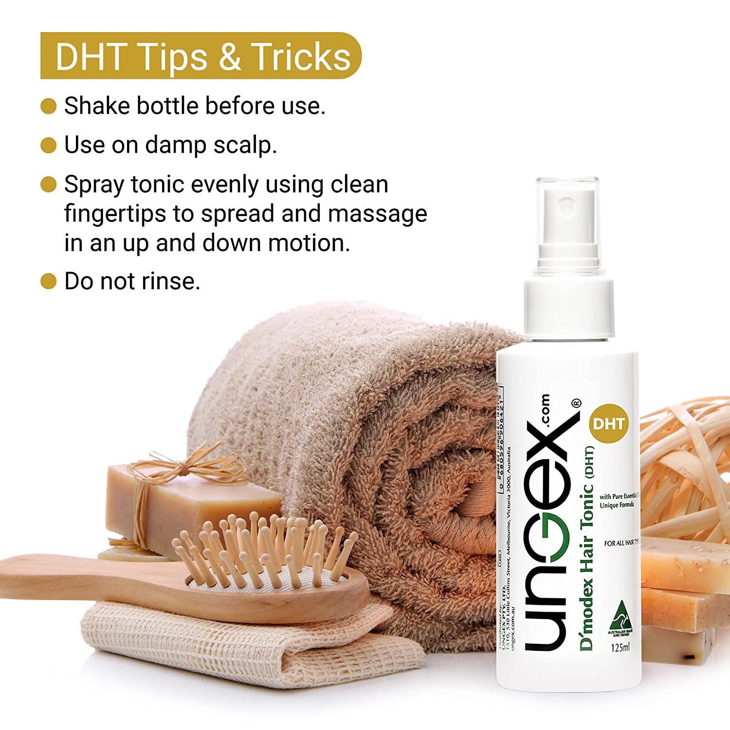 Ungex Demodex Hair Tonic - Effective Hair Loss & Itchy Scalp Solution | DHT Treatment
