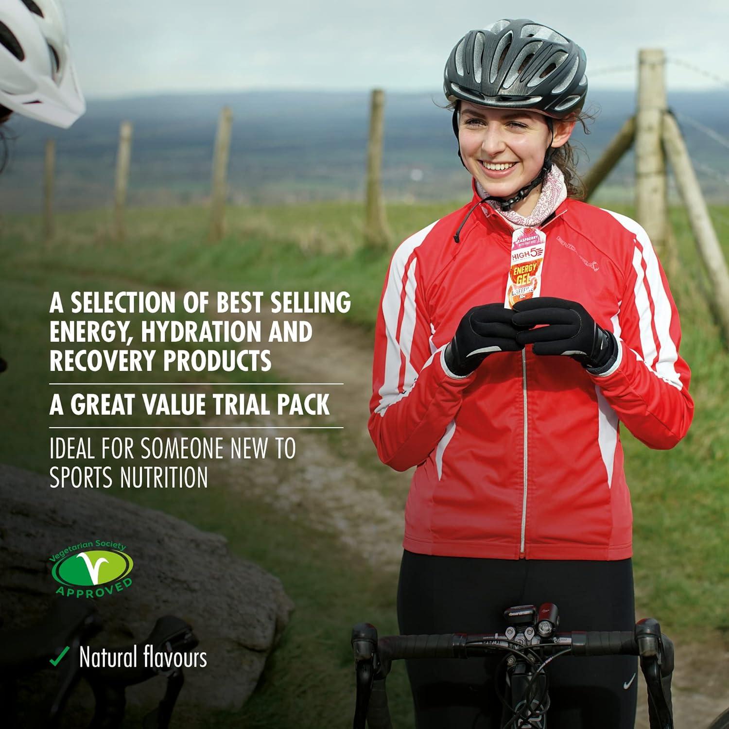HIGH5 Cycle Pack Containing Cycling Energy Hydration & Recovery ...