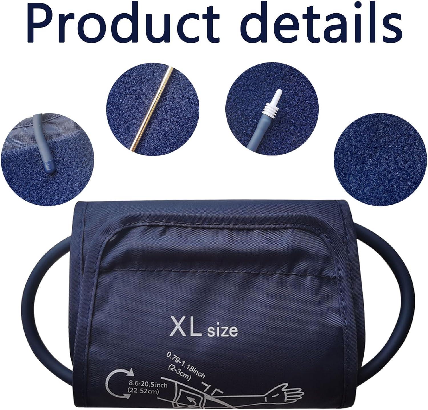 22-52cm Extra Large Blood Pressure Cuff Adjustable Cuff Strap for Blood ...