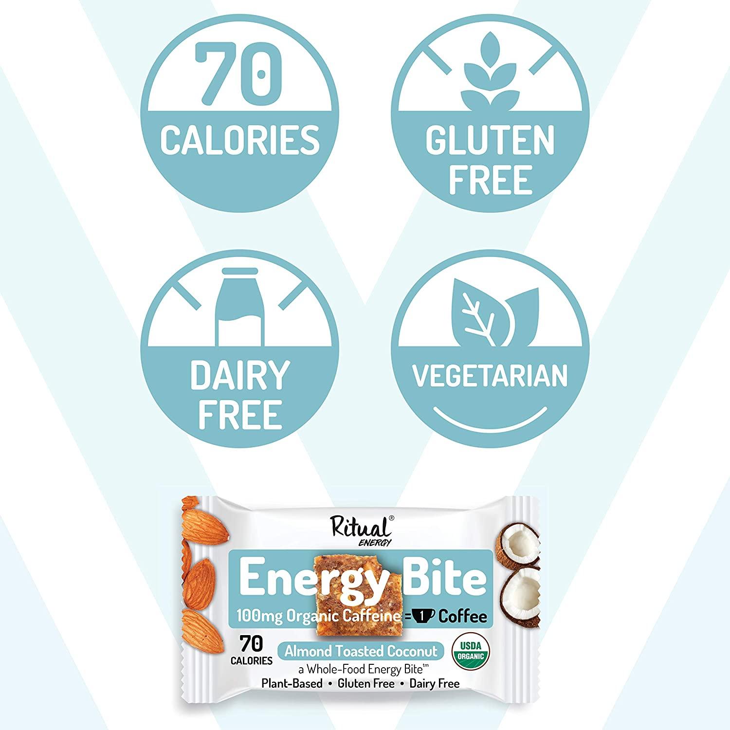 Ritual Energy Whole Food Energy Bite Variety Pack - 10 Count (3 Flavor ...