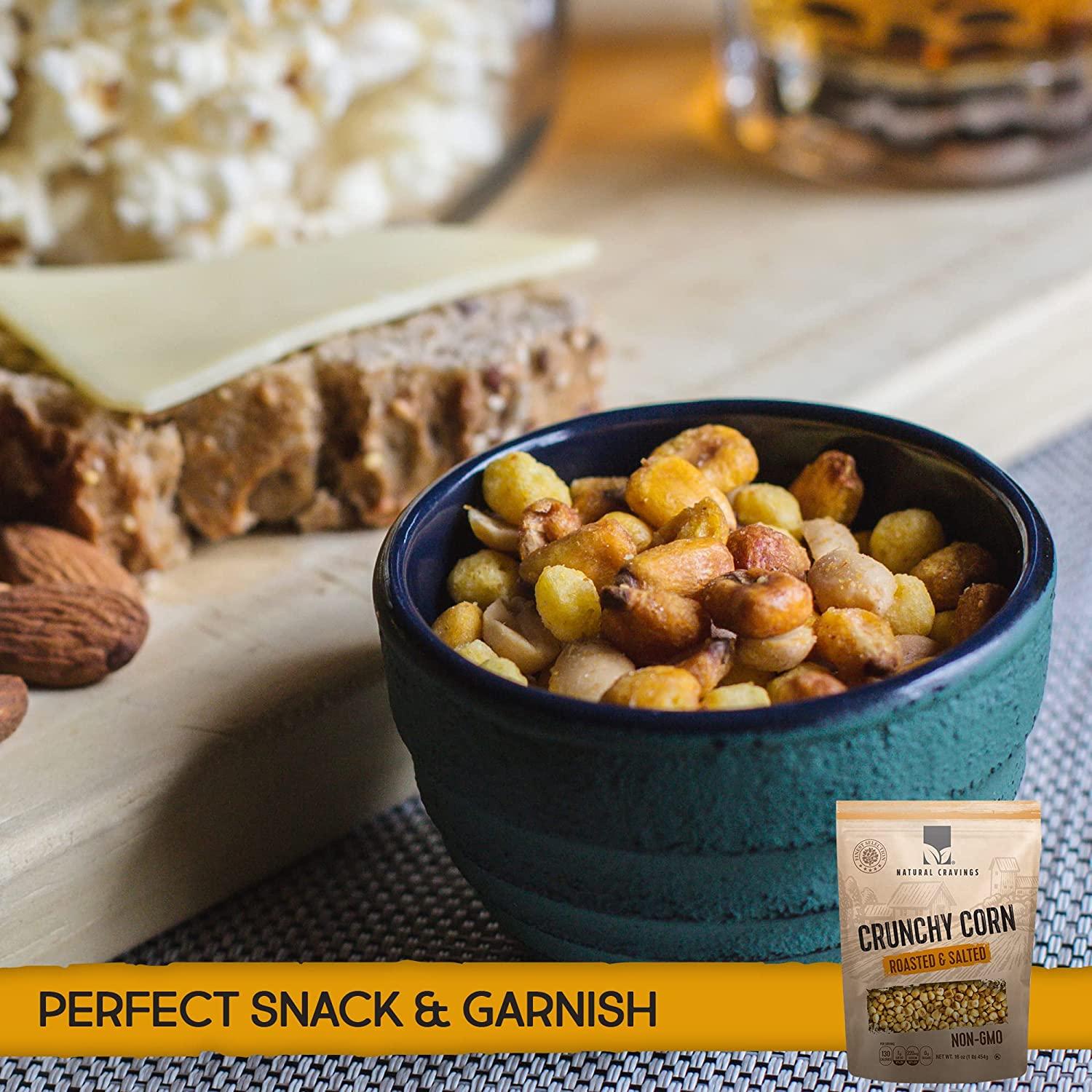 Natural Cravings Roasted & Salted Crunchy Corn Nuts 16 oz - 2 Pack ...