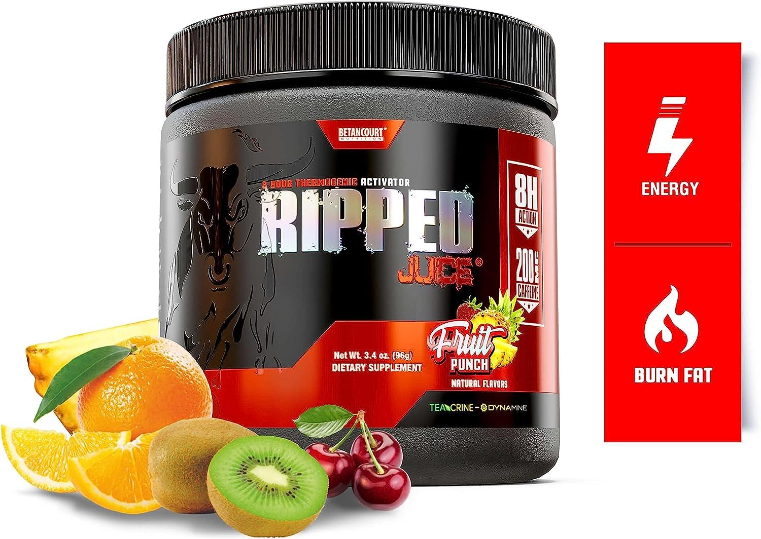 Betancourt Nutrition Ripped Juice Powder | Thermogenic & Nootropic ...