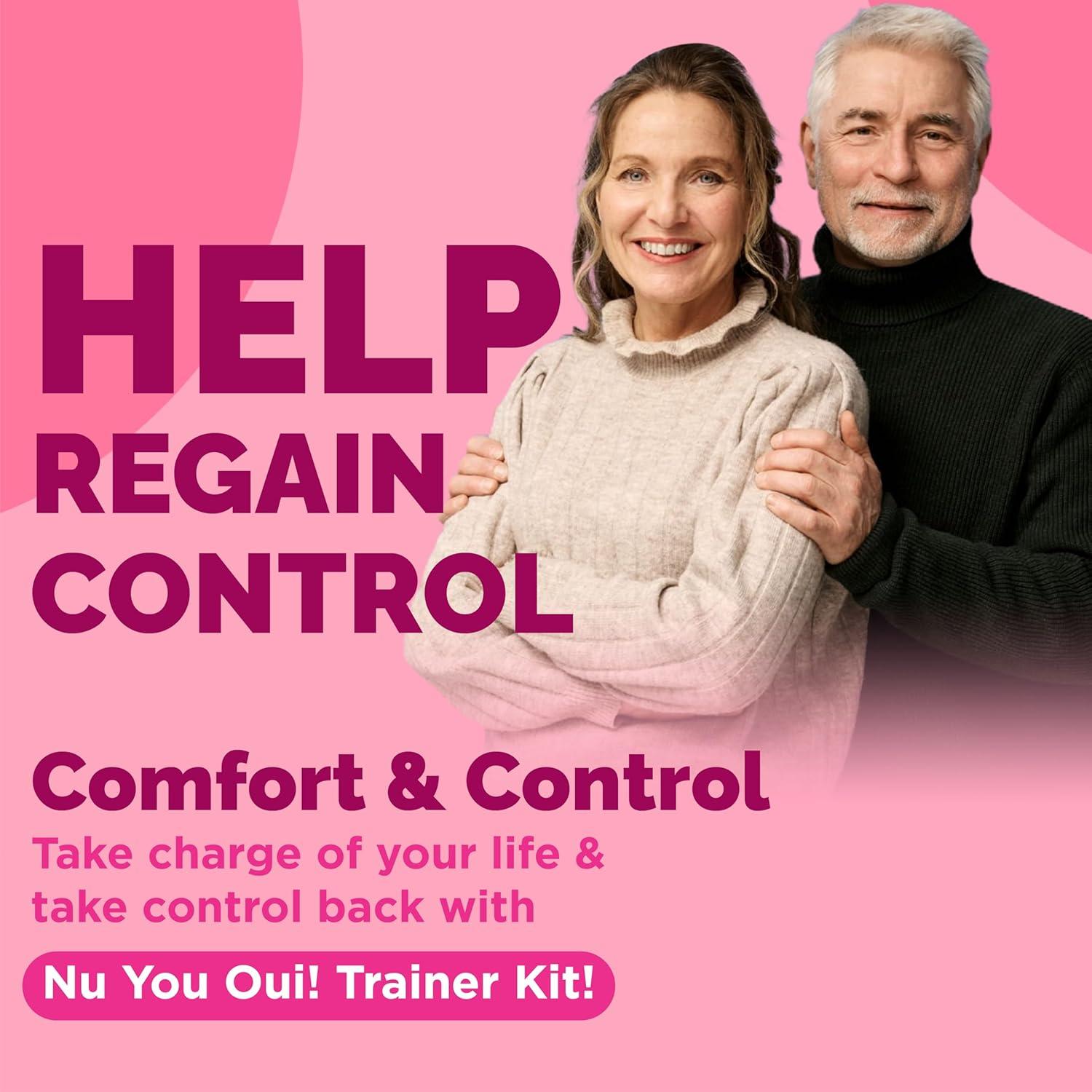 Pelvic Floor Muscle Exerciser Trainer Set | Kegel Exercise Kit | 6-Step ...