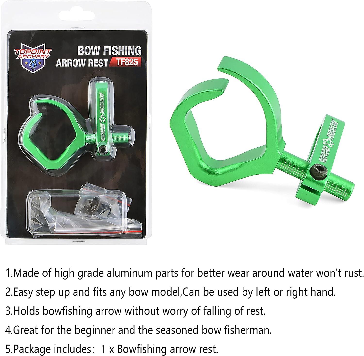 AMEYXGS Bowfishing Arrow Rest - Suitable for Compound and Recurve Bows ...