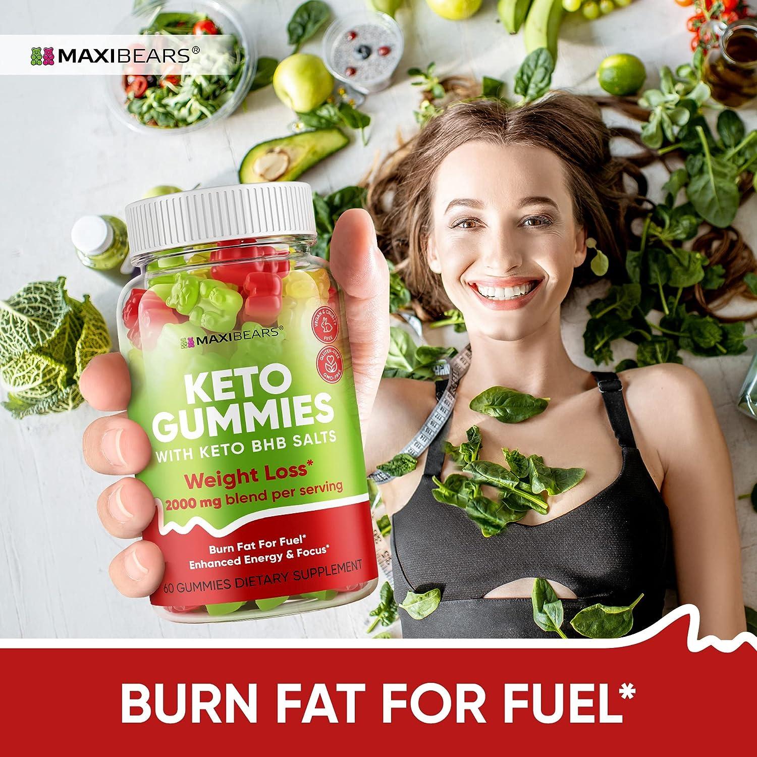 Keto Gummies - Low-Carb Snack for Weight Management & Ketosis Boost ...