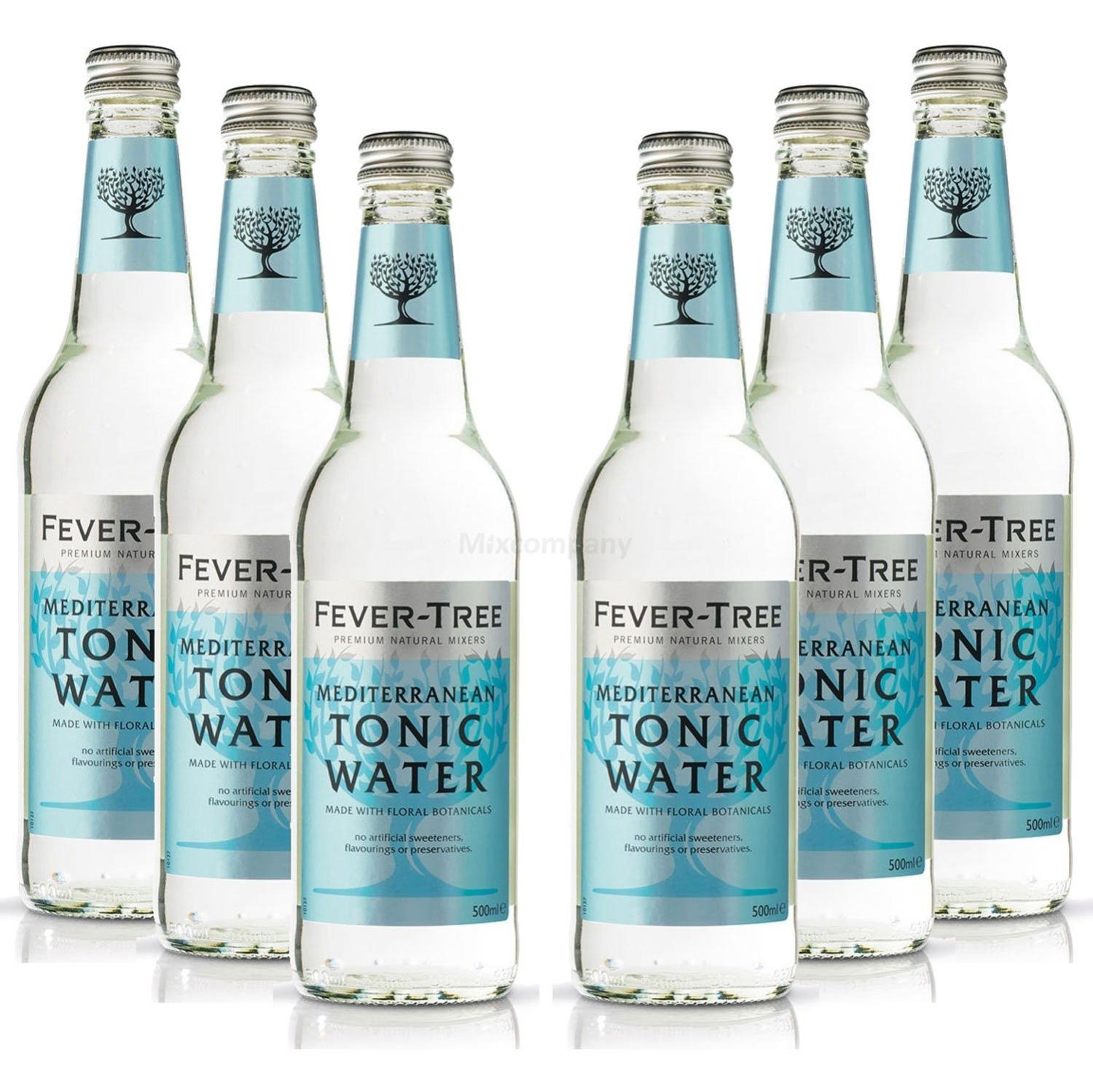 Buy Fever-Tree Mediterranean Tonic Water 6x500ml - 3000ml Refills ...