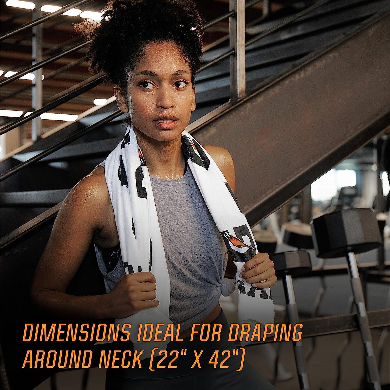 Gatorade Premium Sideline Towel - White Small | Official Bi-color Towel ...