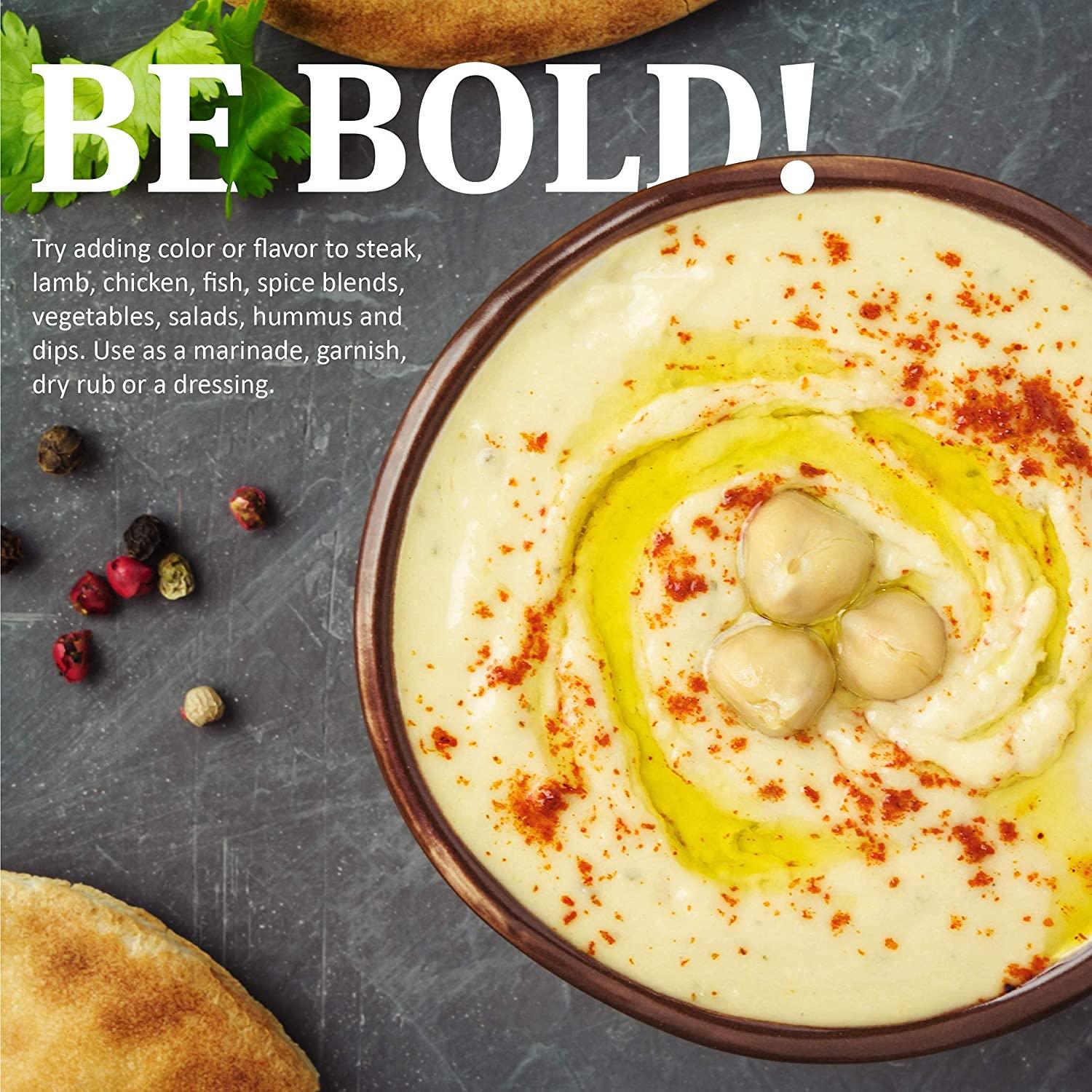 The Spice Lab Sumac Powder - French Jar 2 oz Jar - Cured Ground Sumac ...