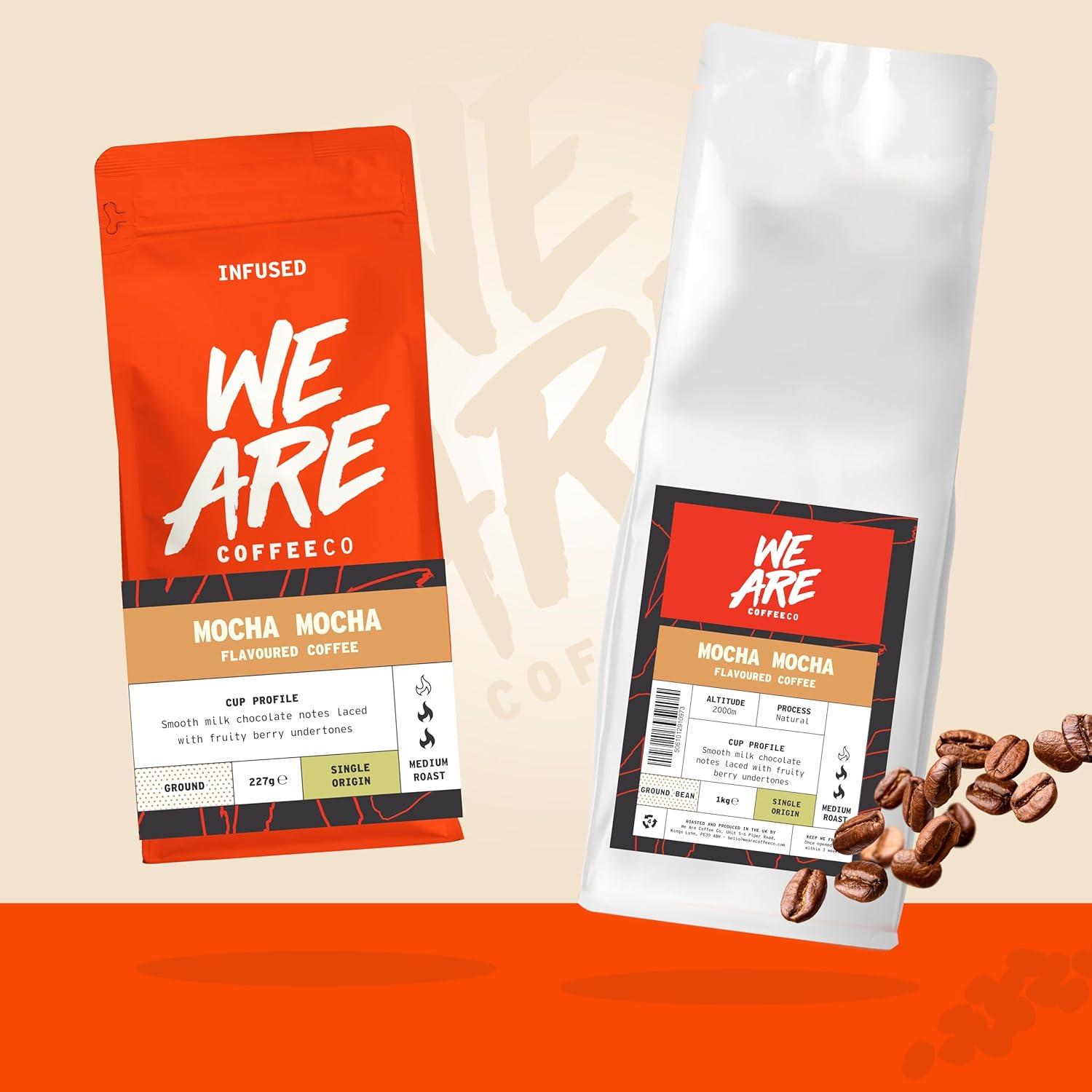 Ethiopian Mocha Flavoured Ground Coffee 227g Bag - Chocolate & Fruits ...