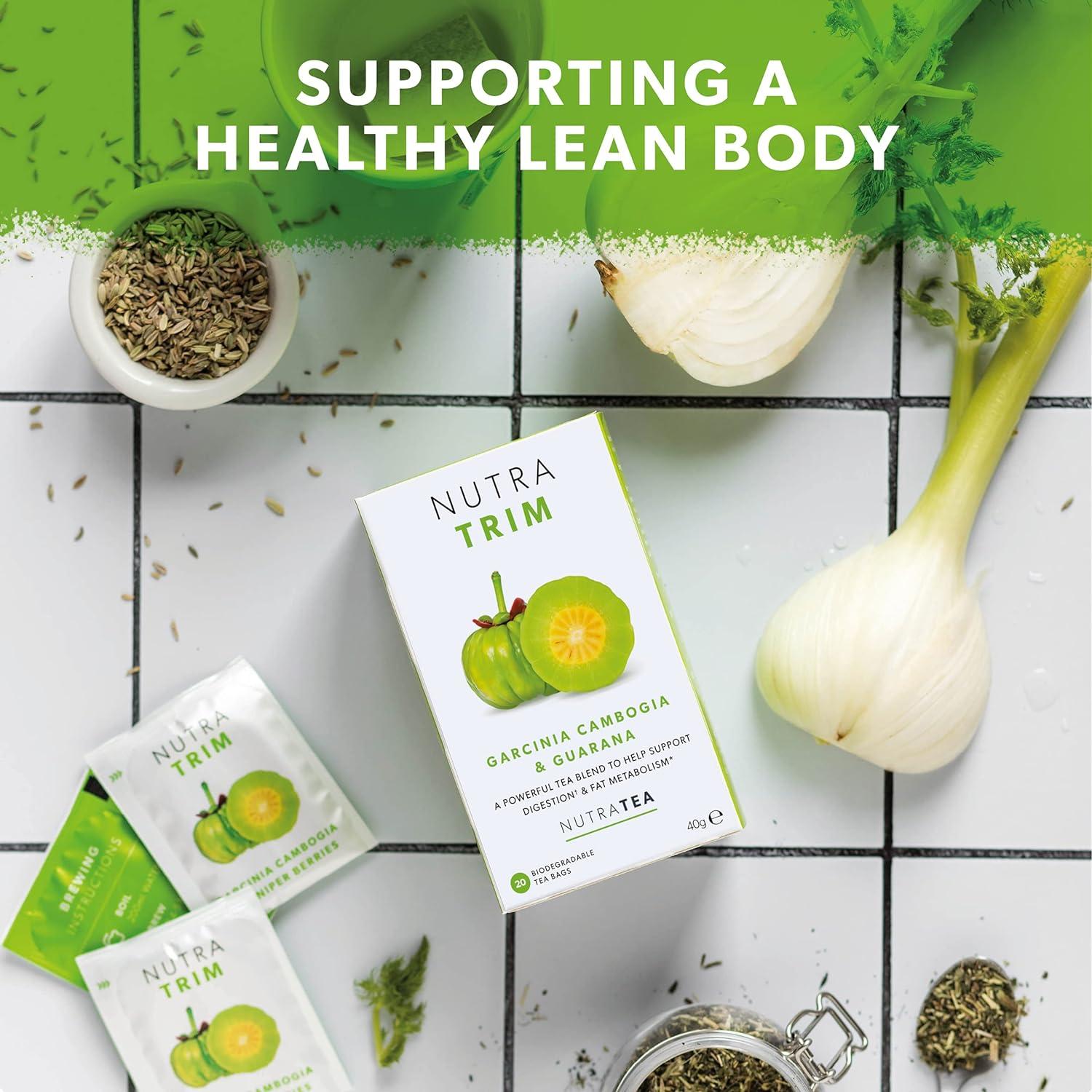 NUTRATRIM - Trim Tea | Detox Tea - Aids in Digestion & Controls Sugar ...