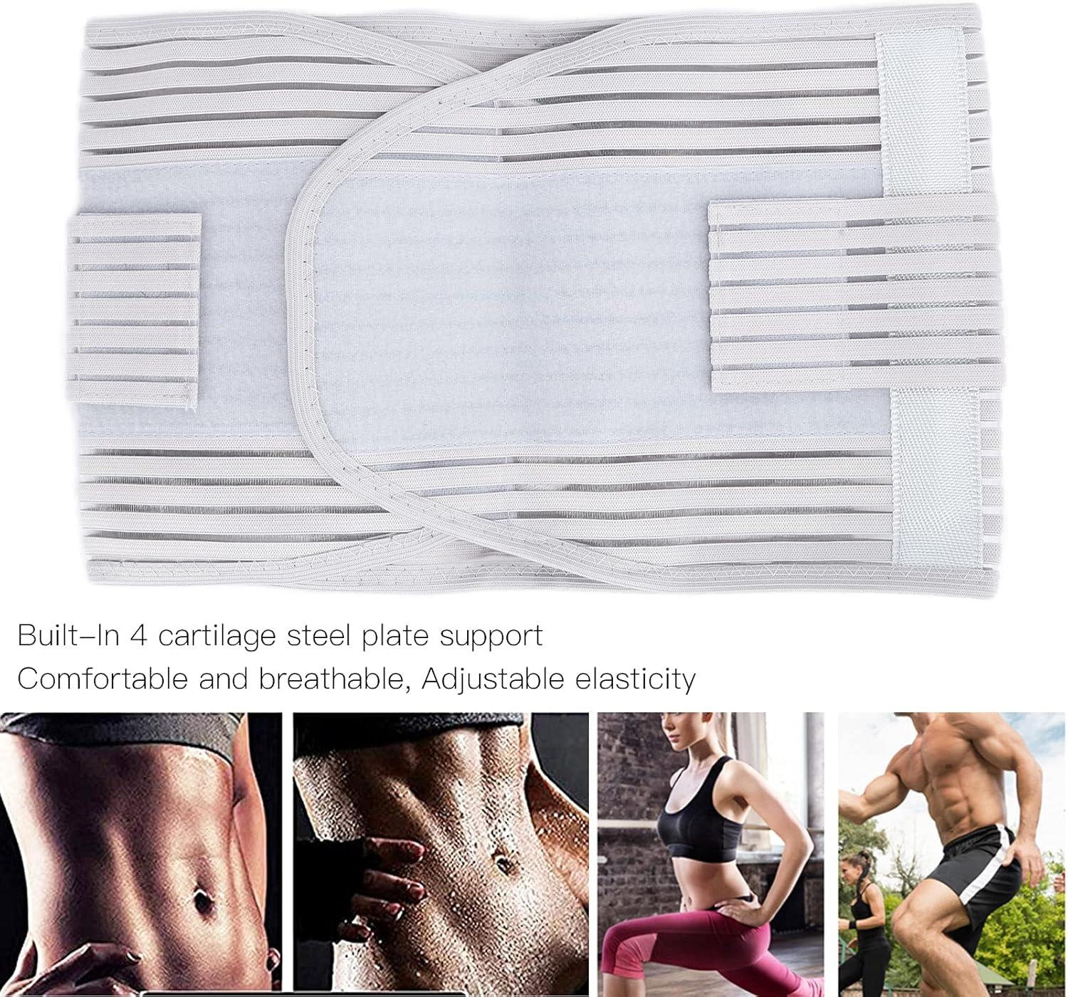 Yuecoom Compression Back Bandage | Breathable Adjustable Elastic Waist ...
