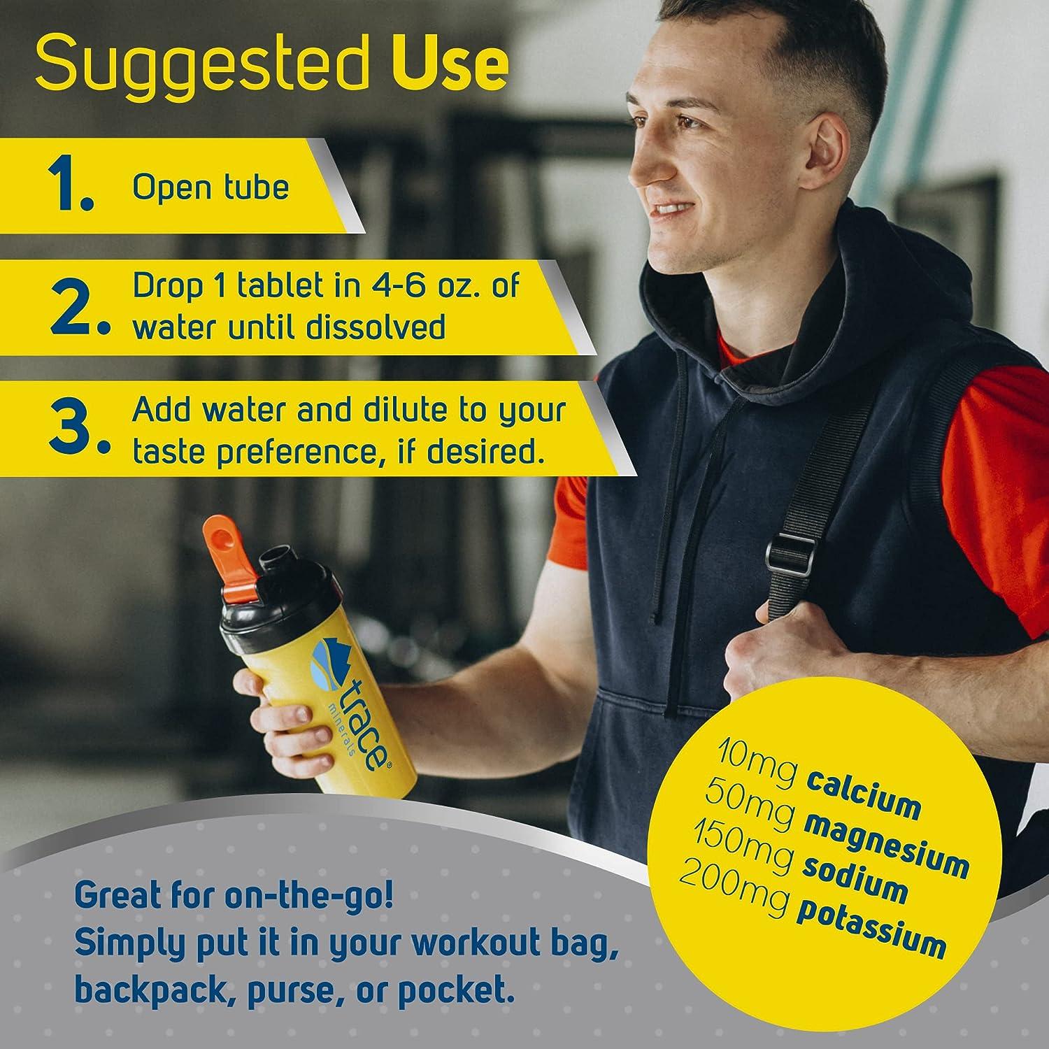 Max-Hydrate Endurance Effervescent Tablets - Citrus Flavor | Trace ...