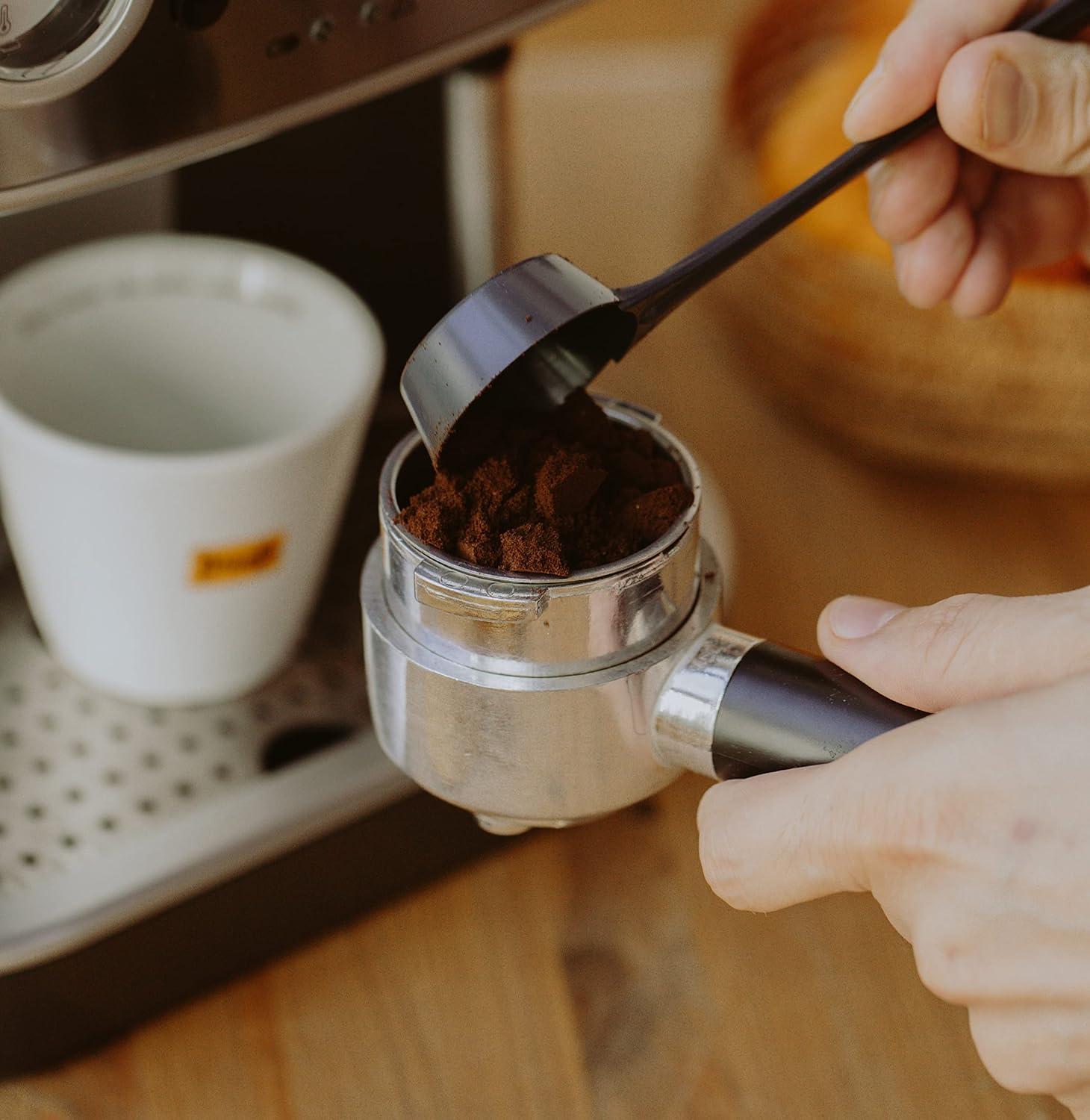 Dimello Espresso Gusto Ground Coffee (250g) - Arabica & Robusta Blend Dark Roast Rich & Smooth ...