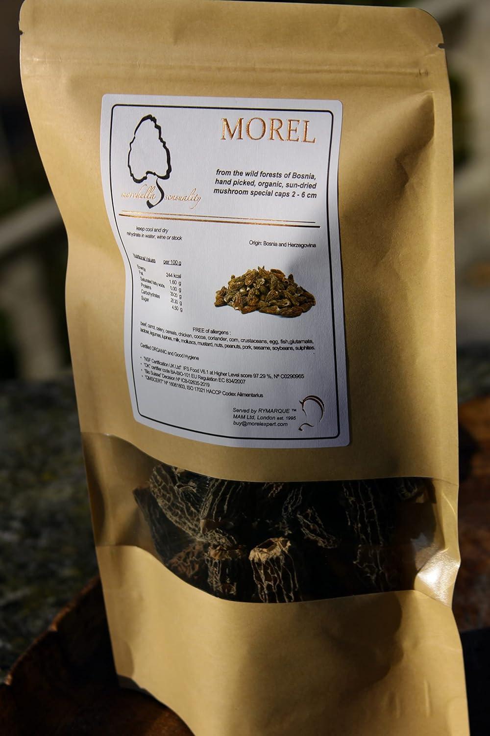 Morel Mushrooms Popular Choice CAPS (2-6 cm) - no Tails - Hand Picked ...