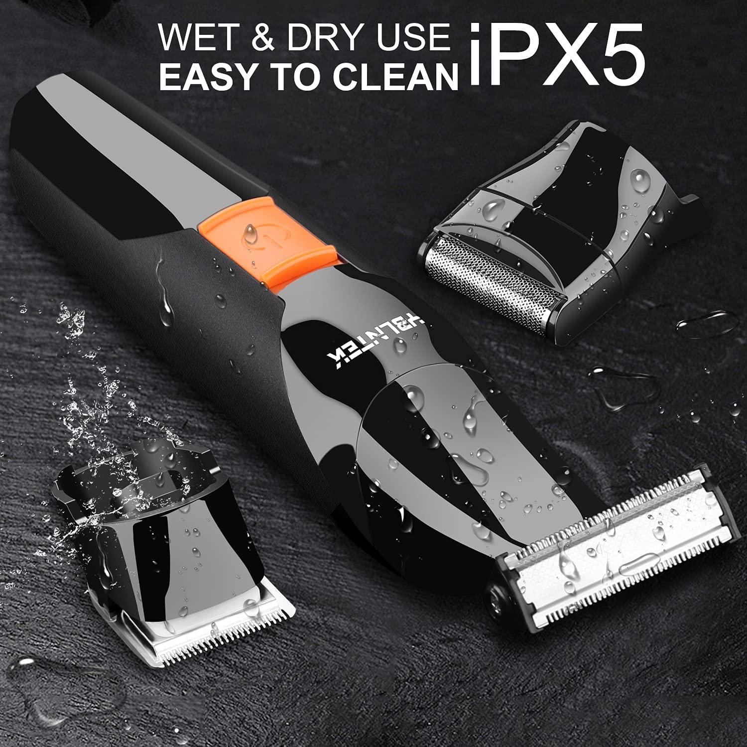 YBLNTEK Professional Beard Trimmer for Men - Cordless & Waterproof ...