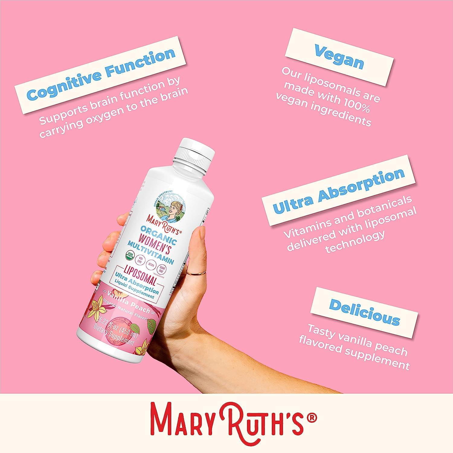 MaryRuth's Organic Women's Liquid Multivitamin - Immune Support ...