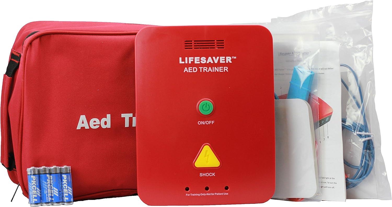 CPR Savers Lifesaver AED Trainer - CPR and Defibrillator Training ...