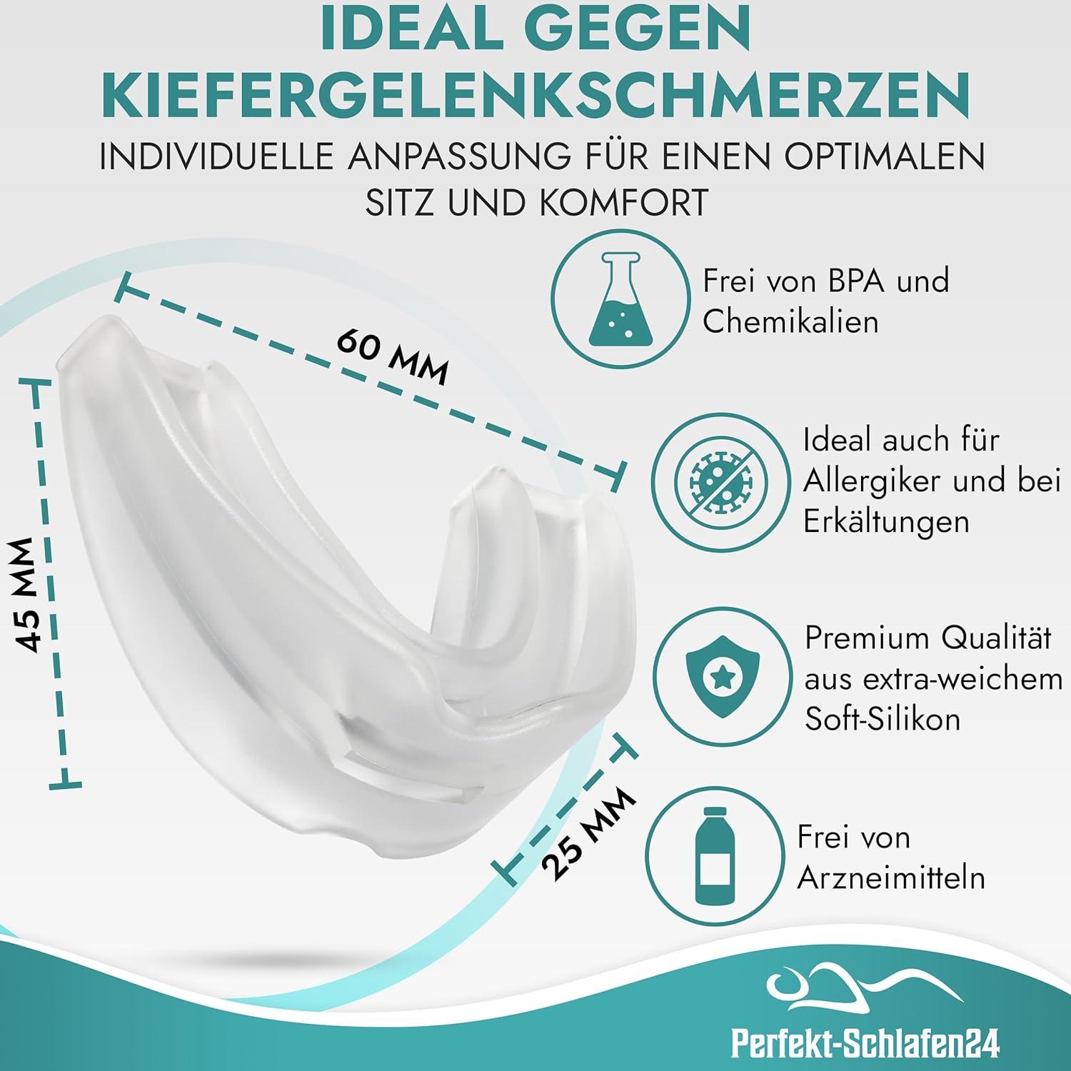Perfect Schlafen24 Premium Bissing Rail for Men & Women - Snoring ...