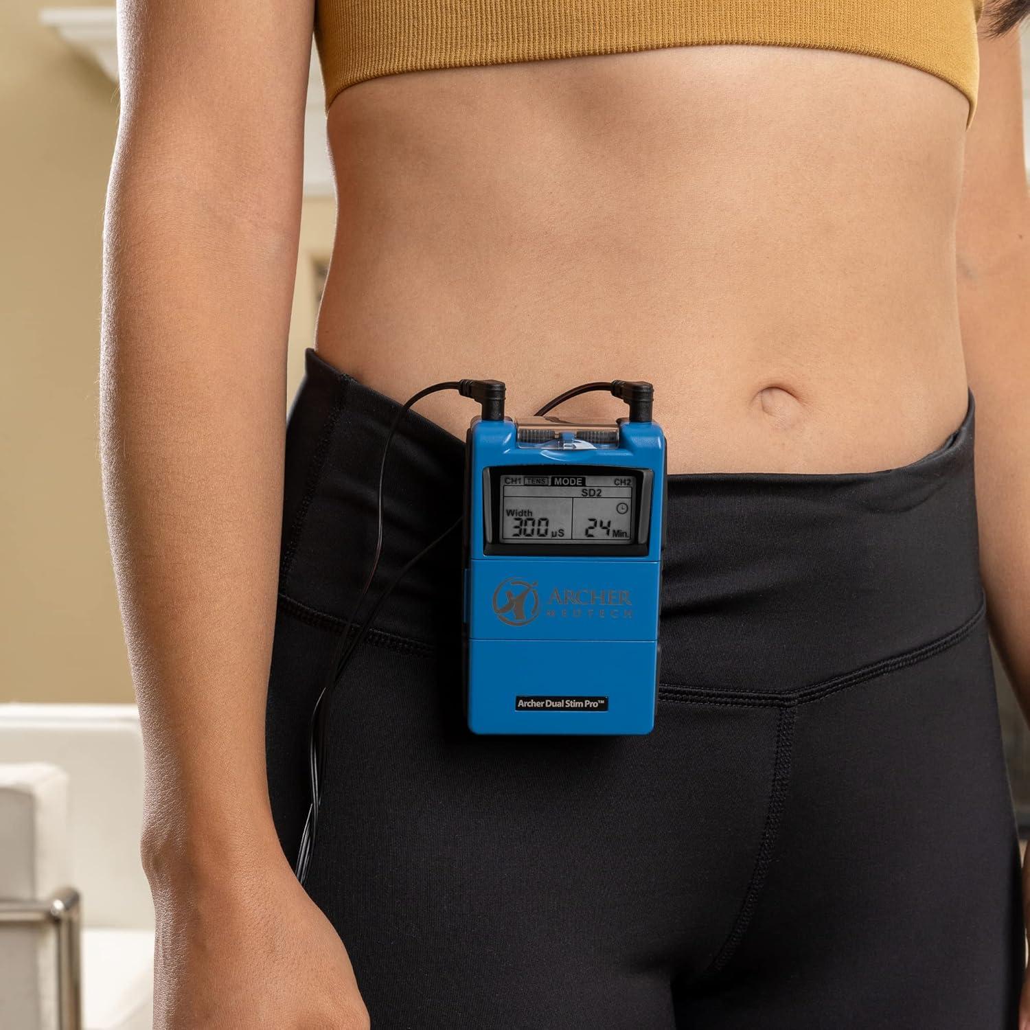 Shop Dual Stim Pro TENS/EMS Unit - 24 Modes Professional Quality for ...