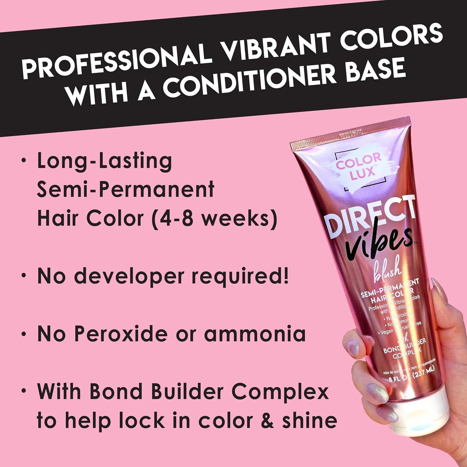 Buy Direct Vibes Semi-Permanent Hair Color in Silver | Vibrant Long ...