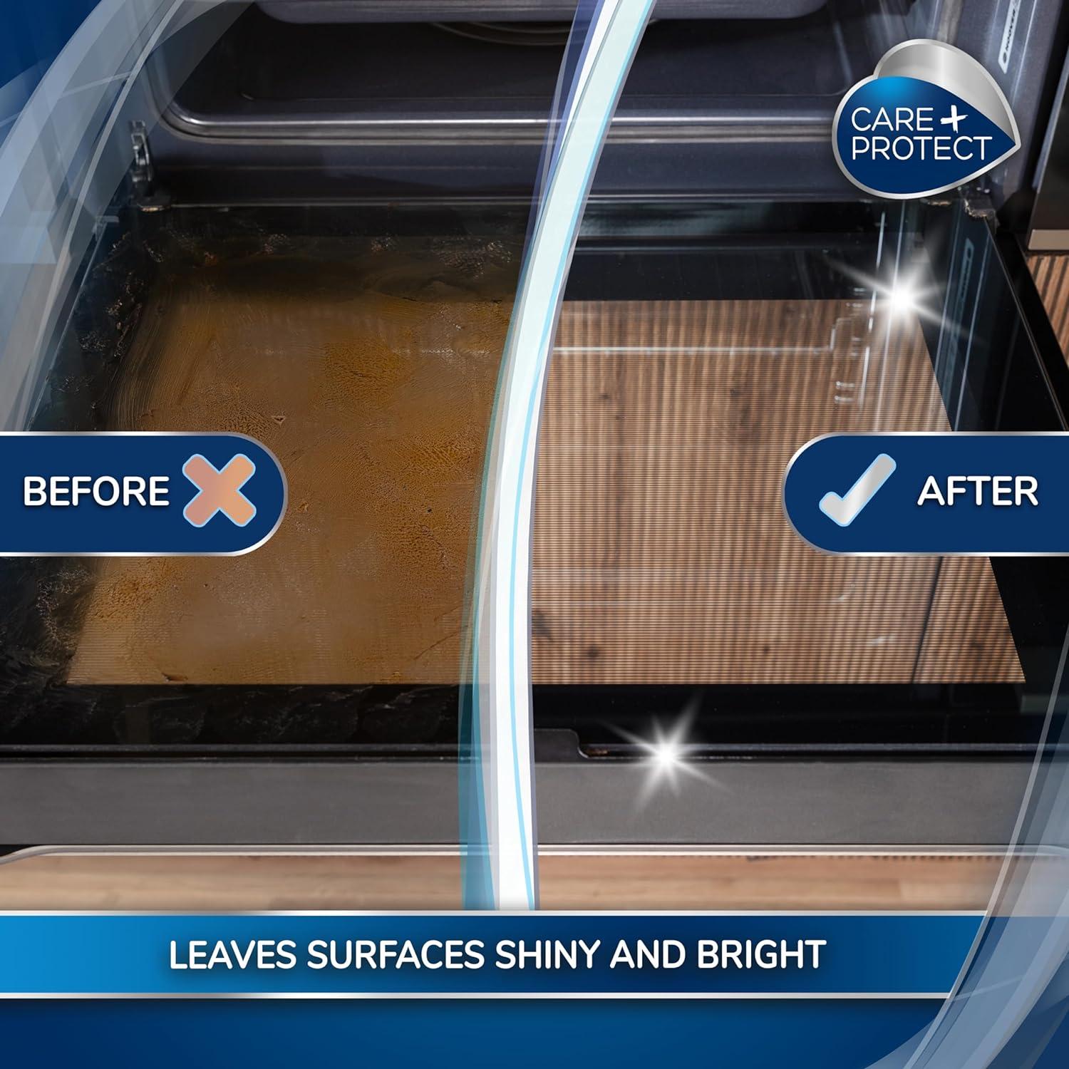 CARE + PROTECT Cleaning Scraper for Glass, Ceramic & Induction Hobs ...