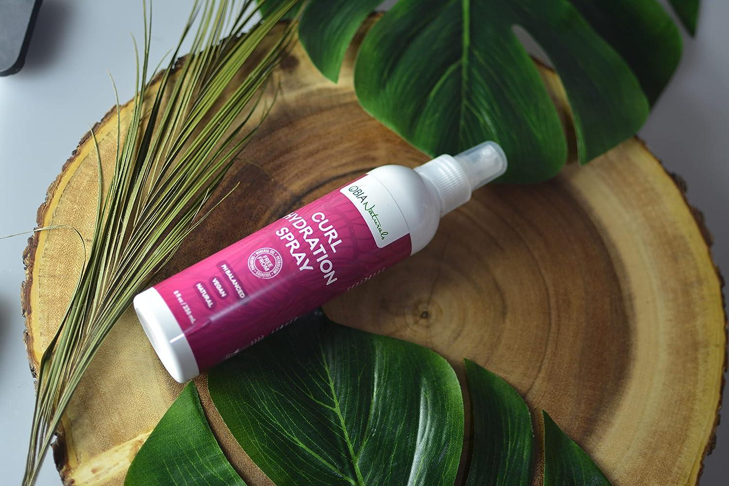 OBIA Naturals Curl Hydration Spray - 8 oz - Revitalize, Hydrate ...