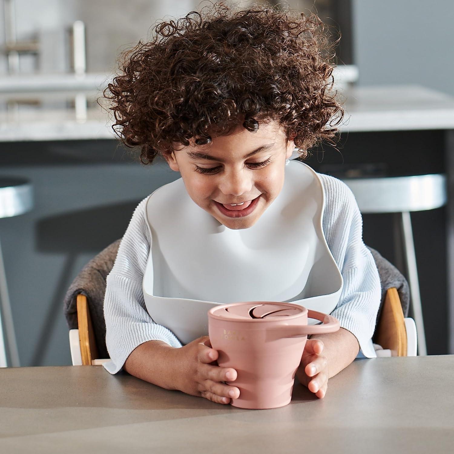 Baby Boosa Surprise Snack Pot - Dentist-Developed No-Spill Cup for On ...