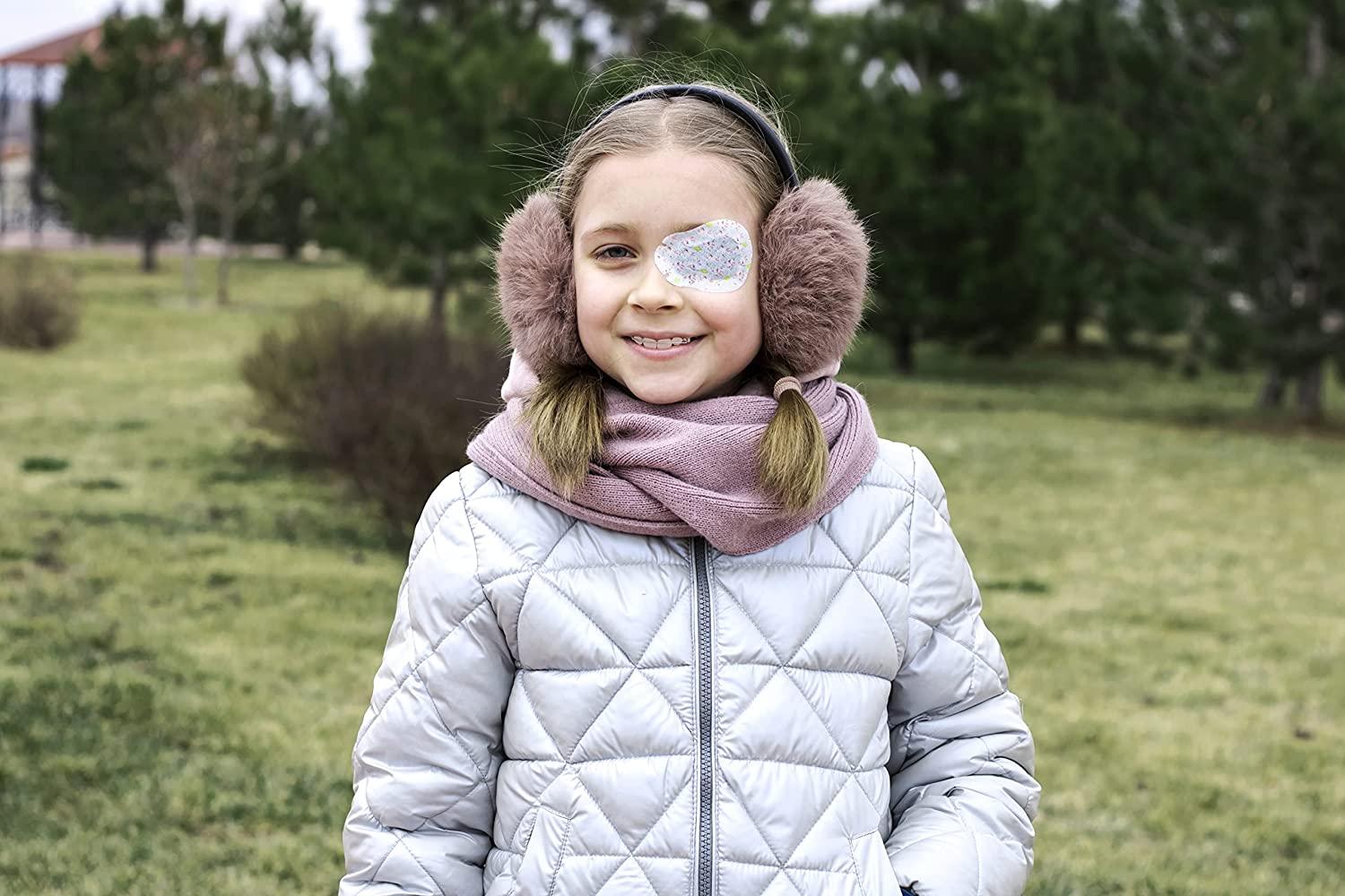 Optify Vision Therapy Adhesive Eye Patch for Kids - Girls ...