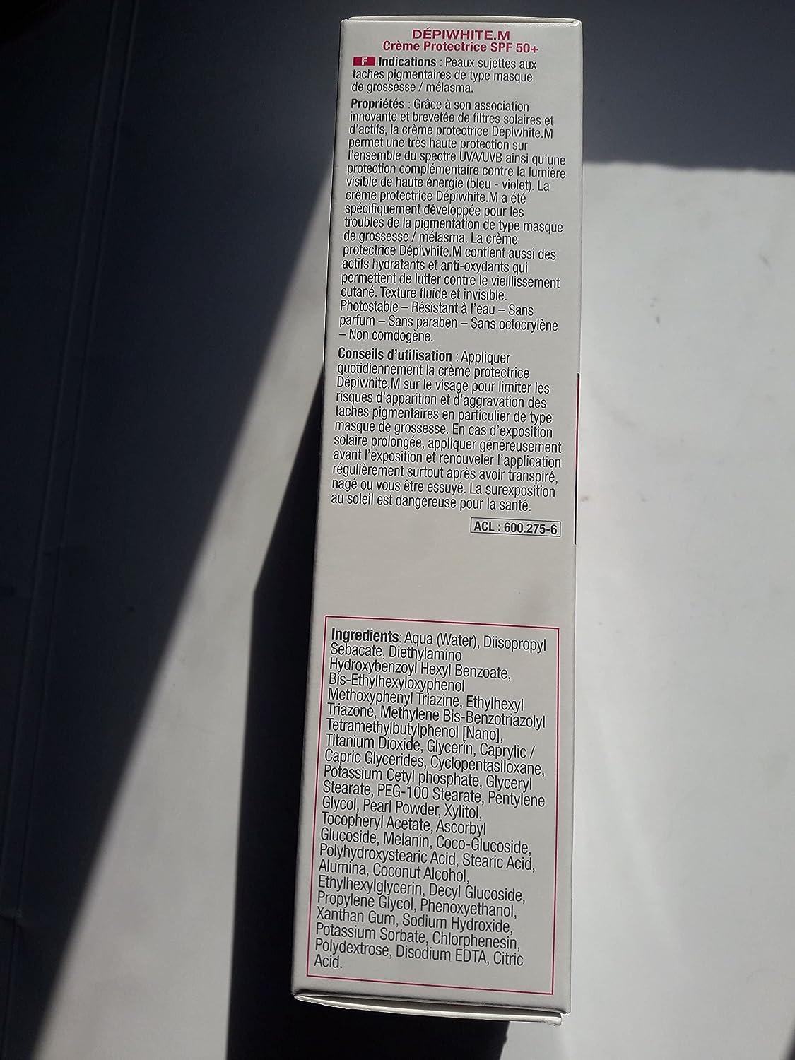 ACM Depiwhite M Cream SPF50+ 40ml/1.7 oz - Protective Sunscreen | Buy ...