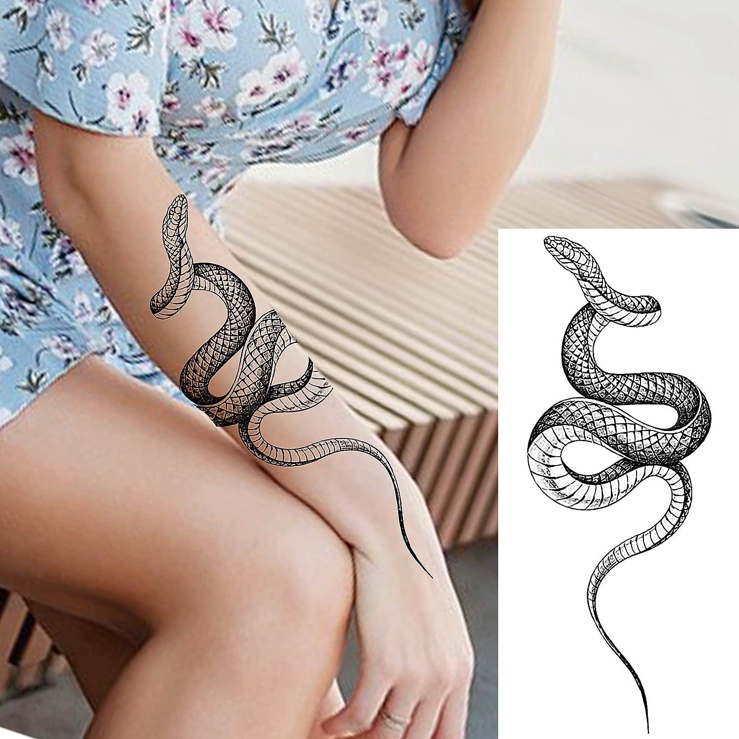 3d snake tattoos