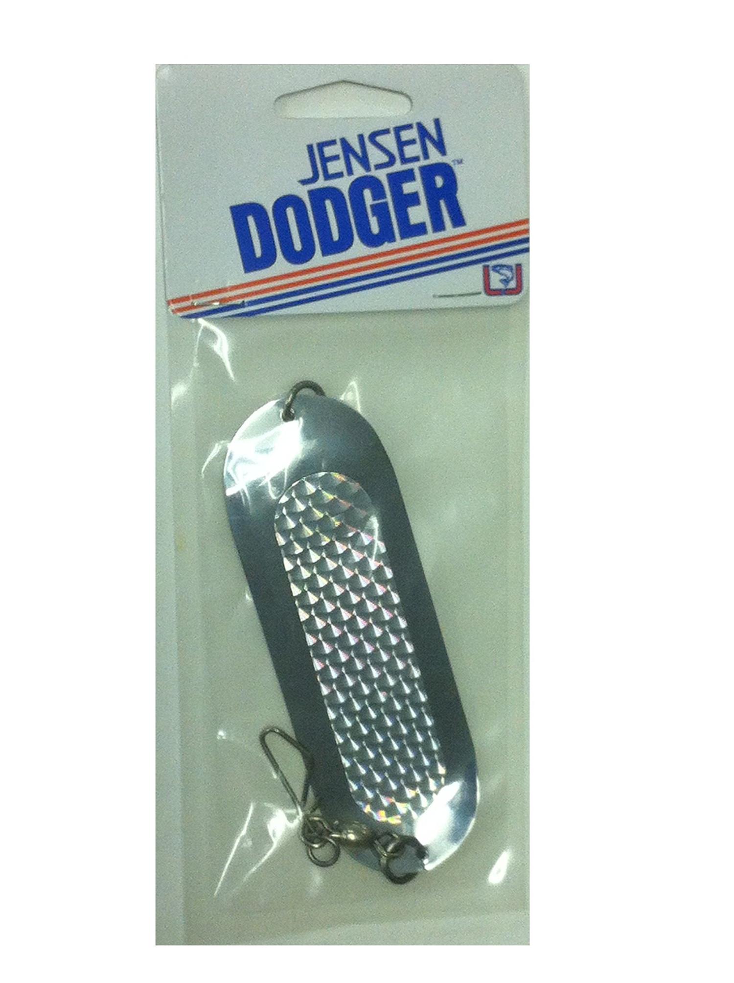 Jensen Dodger Chrome/Silver Prism-Lite - Premium Fishing Lure for ...
