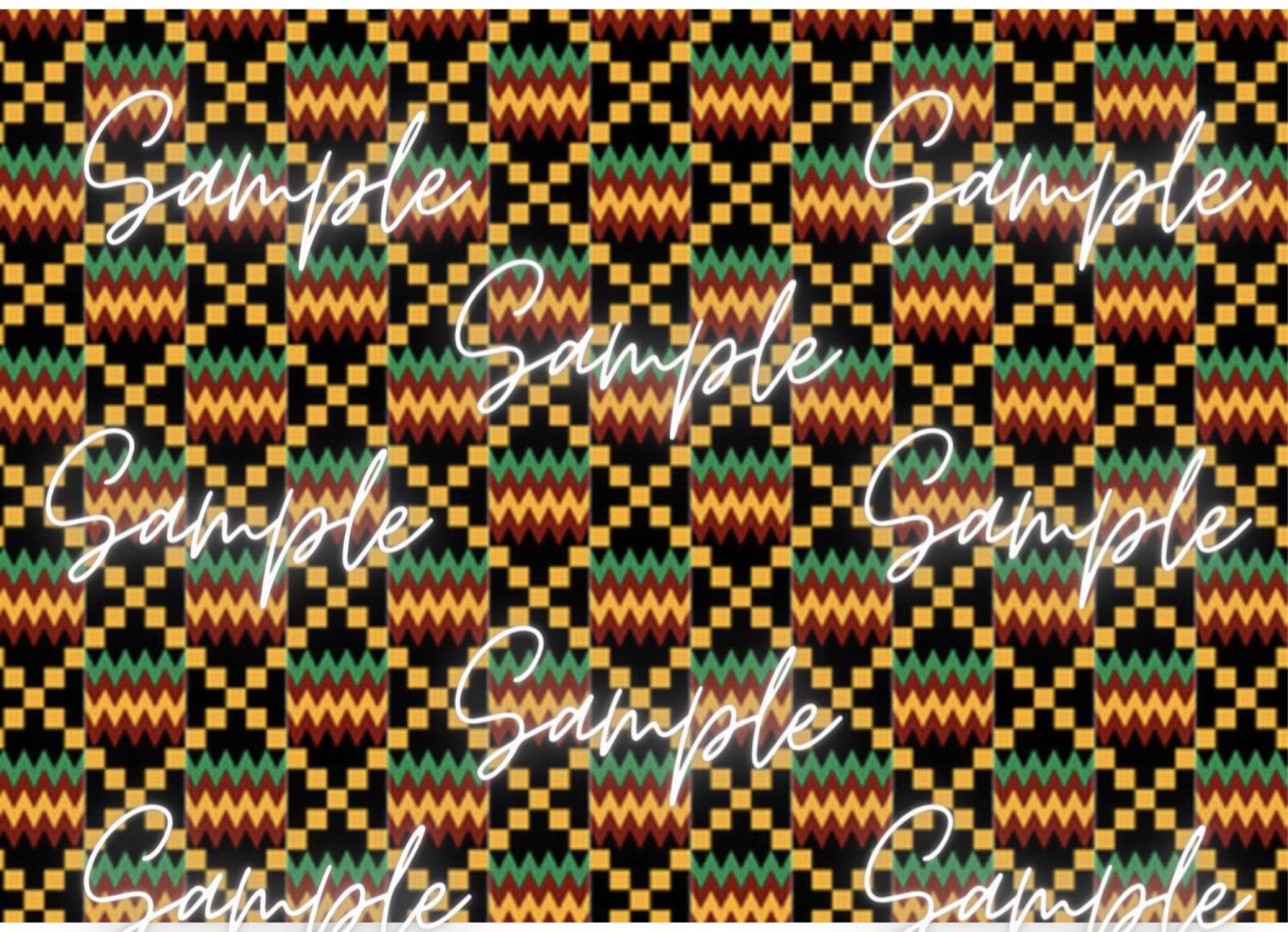 African Kente edible multicoloured print design 2 | Buy Now with ...