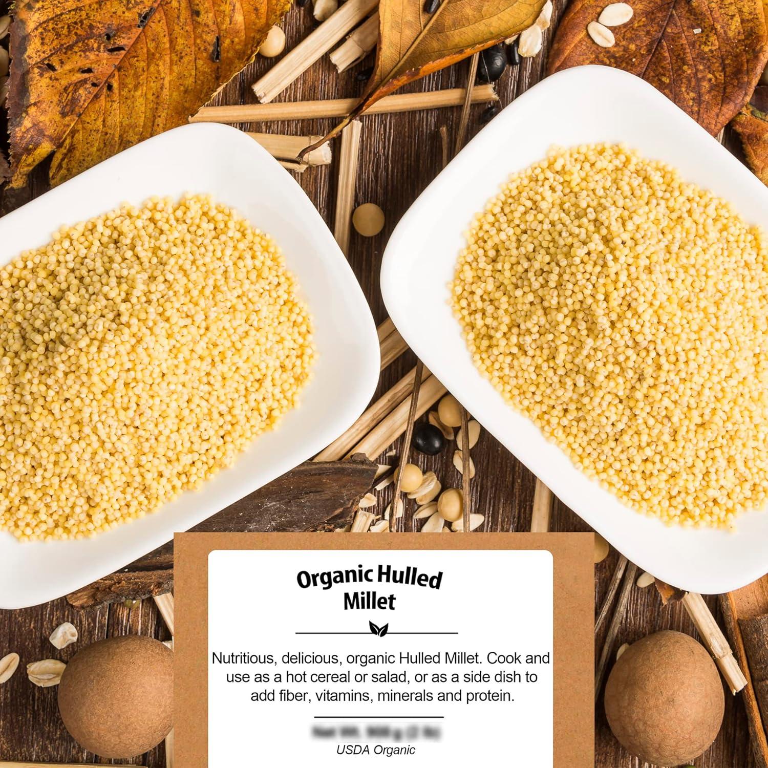 how to cook organic hulled millet