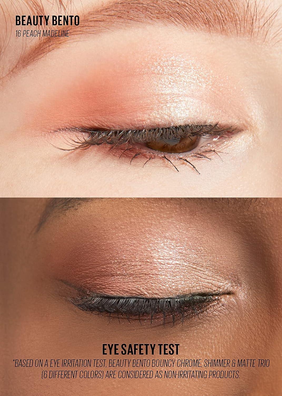 Kaja Beauty Bento Collection - 16 Peach Madeline Bouncy Eyeshadow Trio ...