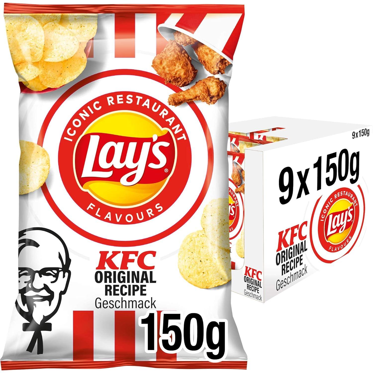 Buy Lay's KFC Kentucky Fried Chicken Crispy Potato Chips - Perfect ...