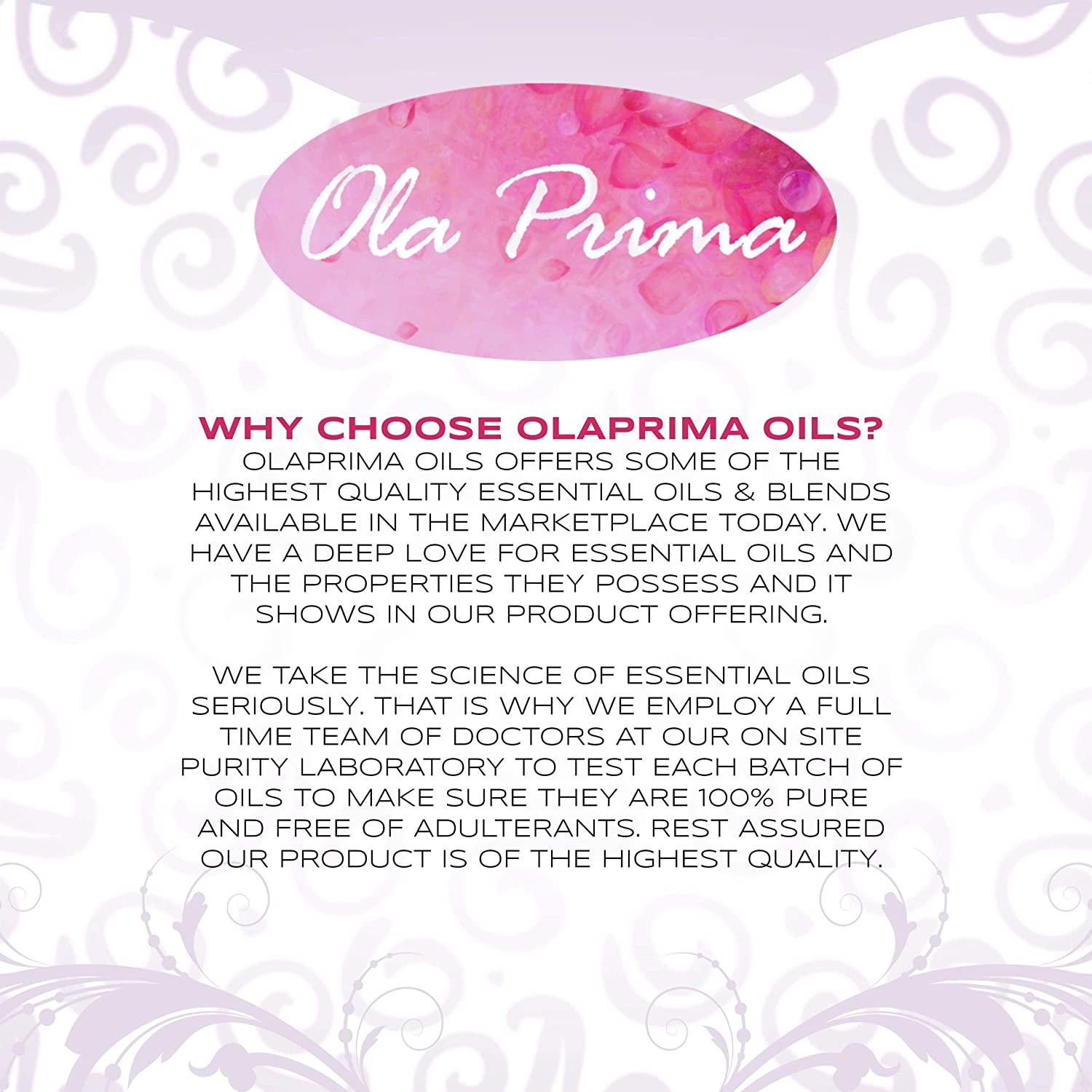 Ola Prima Vanilla Essential Oil 16oz - 100% Pure & Natural - Large 16oz ...