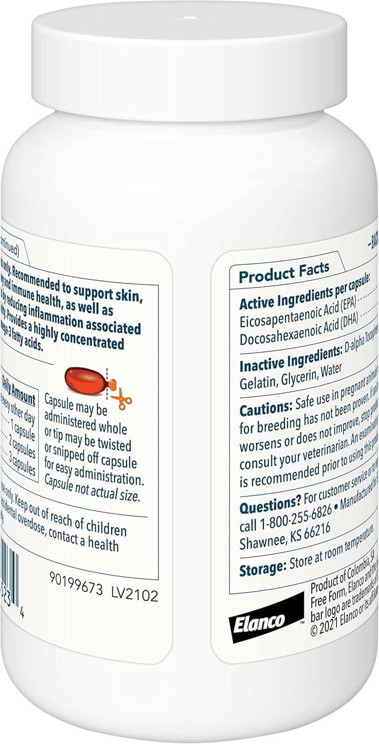 Free Form Snip Tips Omega-3 Fish Oil Liquid Supplement for Small Dogs ...