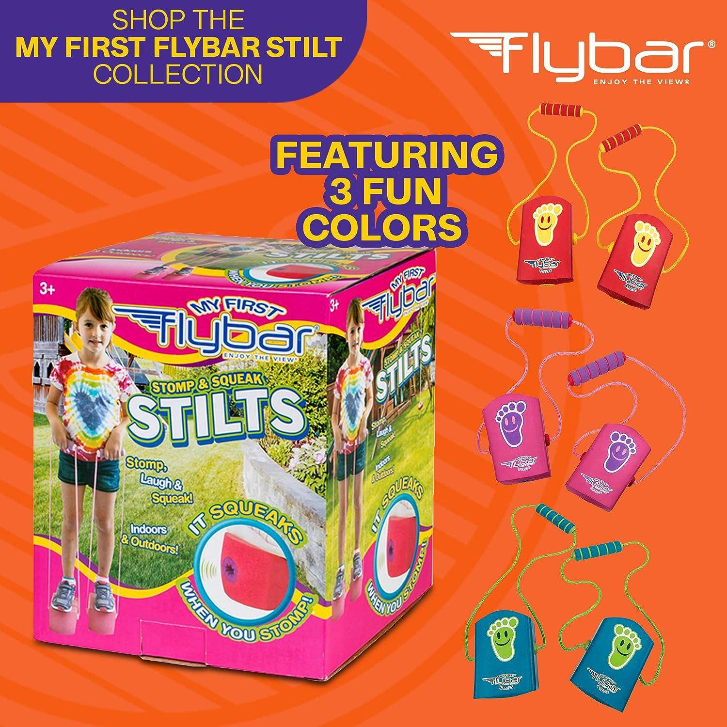 Flybar My First Kids Stilts | Soft Foam Pogo Steppers for Ages 3 & Up ...