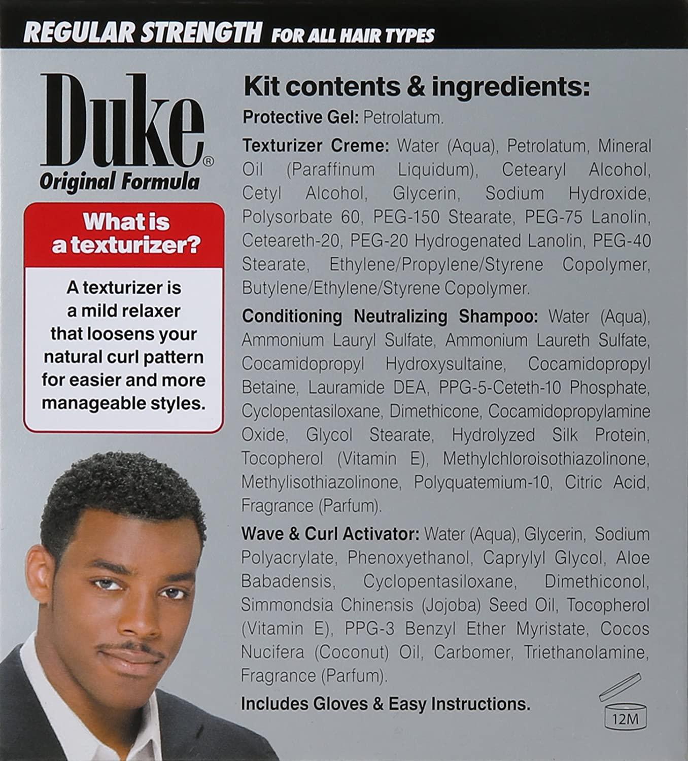 Duke Men's Texturizing Creme Kit - Easy-to-Use Formula for All Hair ...