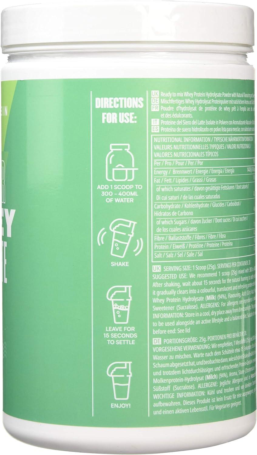 Clear Whey Isolate Protein Powder Mojito - 500g - 20 Servings ...