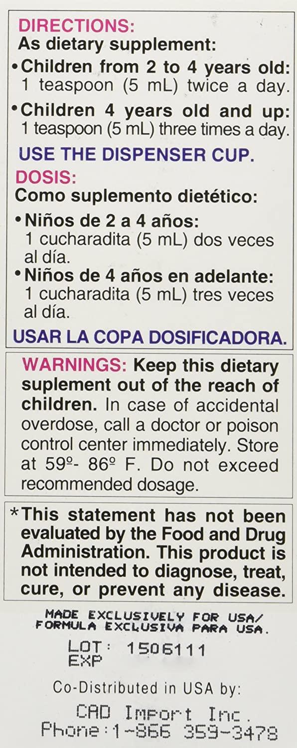 Komilon Kids Syrup 4 oz - Appetite Supplement for Children | Buy Now ...