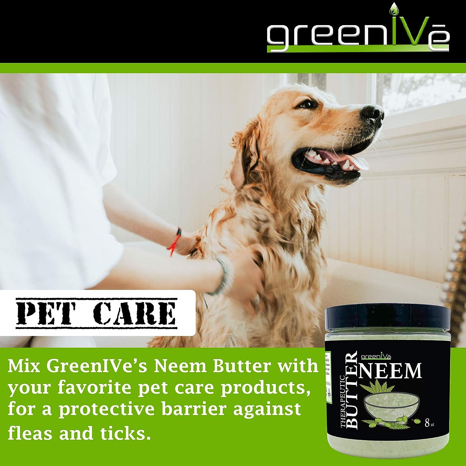 GreenIVe Neem Body Butter - Soothing & Moisturizing 8 oz - All Natural ...